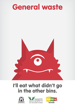 WasteSorted Schools bin signage and posters | WasteSorted